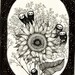 Sunflower Creatures Fine Art Print | Goblincore Decor | Dark ...