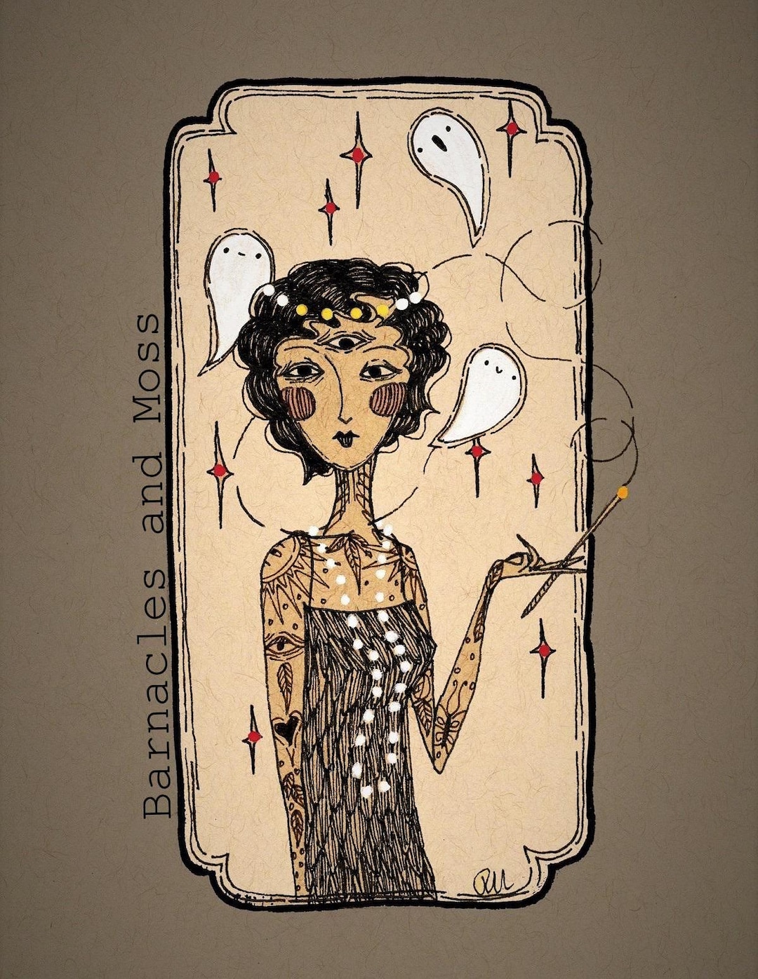 Stronger Together Fine Art Print | Cottagegoth Witch | Whimsigoth Art ...
