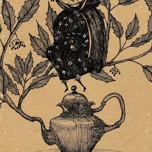 Elder-tree Mother Fine Art Print | Hans Christian Andersen Fairytales ...