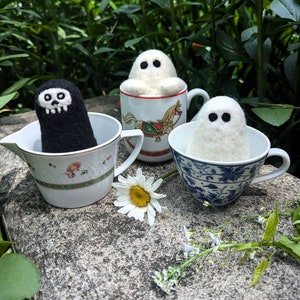 Spooky Tea Party Fine Art Print | Halloween Treats | Goblincore Decor ...