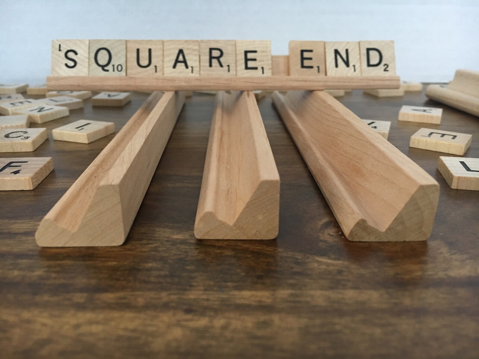 Sale 4 Scrabble Trays Scrabble Tray Pieces From Actual - Etsy