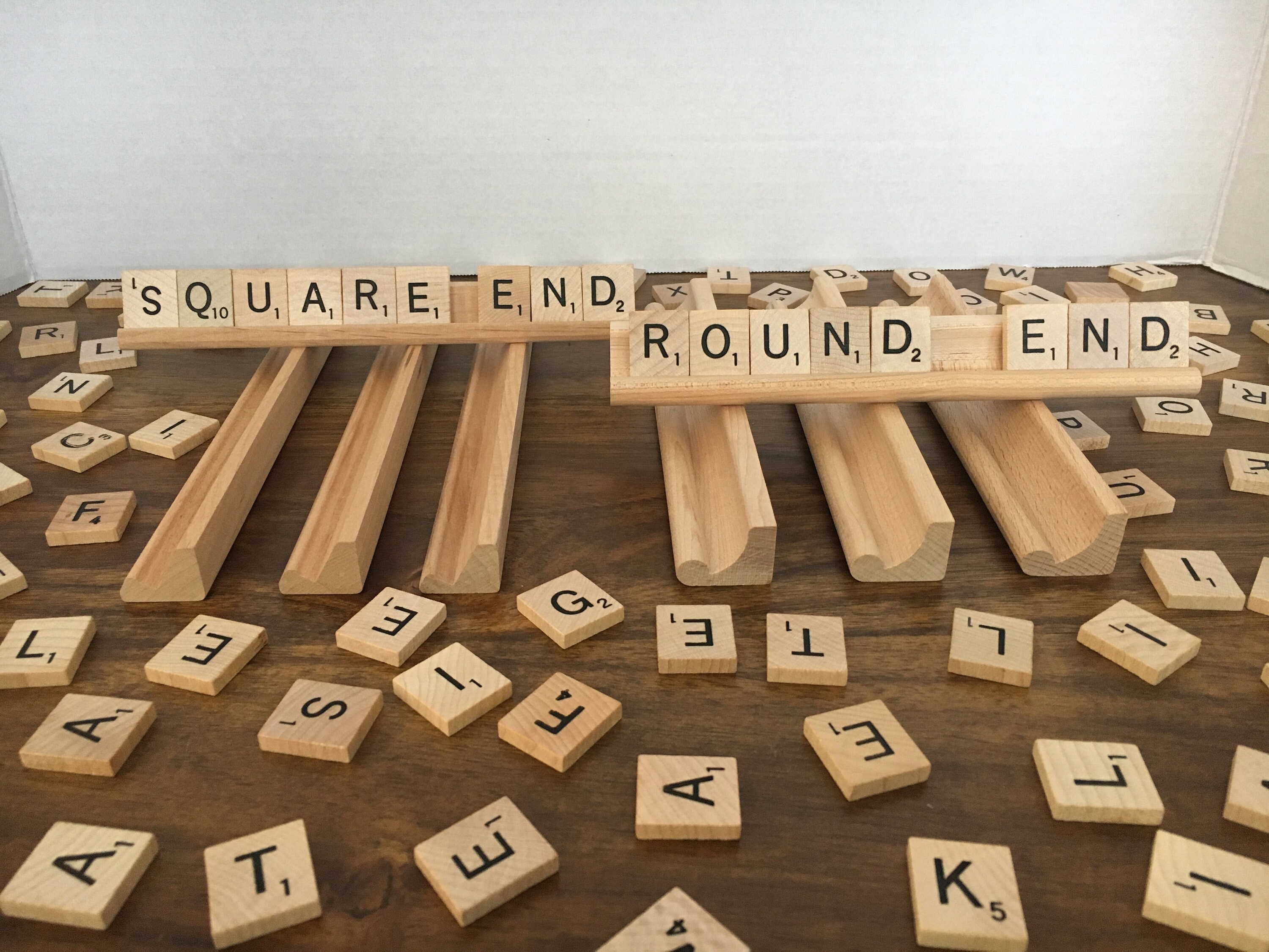 Sale 4 Scrabble Trays Scrabble Tray Pieces From Actual - Etsy