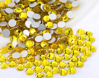 Citrine rhinestones | Etsy