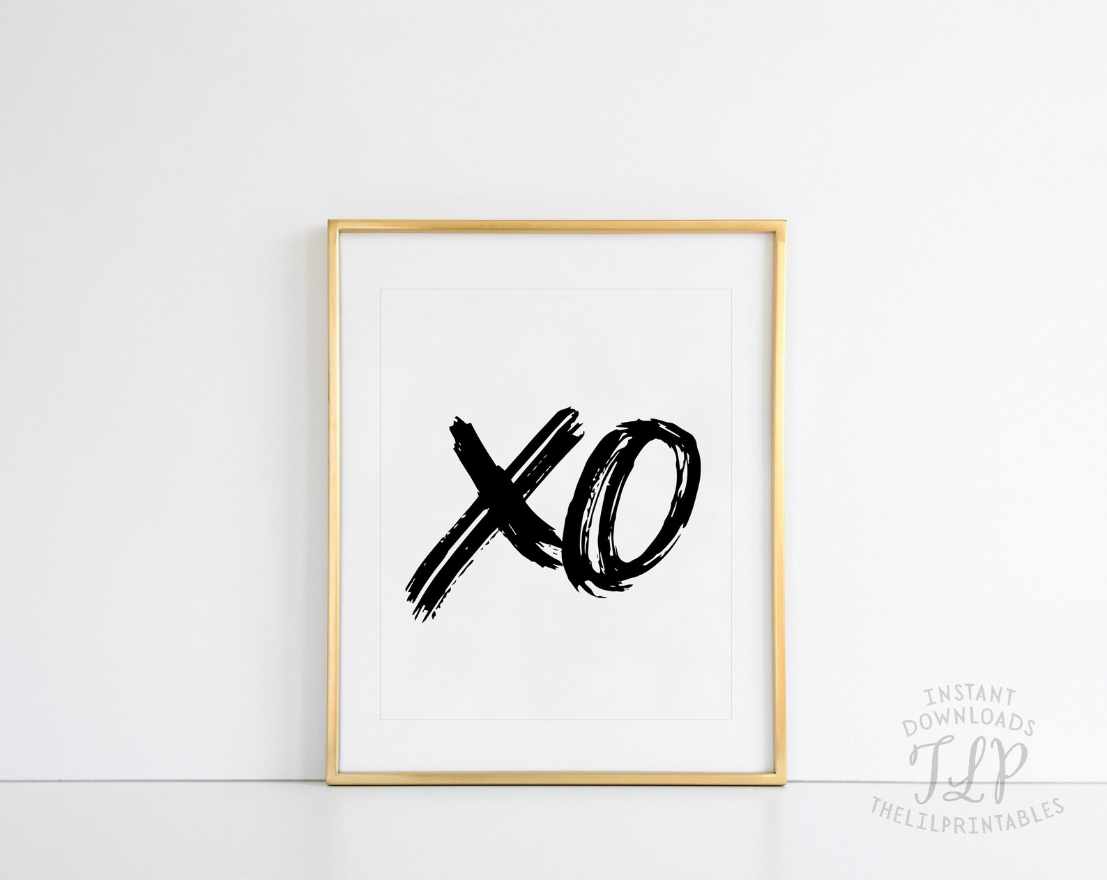 XO Printable, Typography Printable, Beauty Room Decor , Teen Wall Art ...