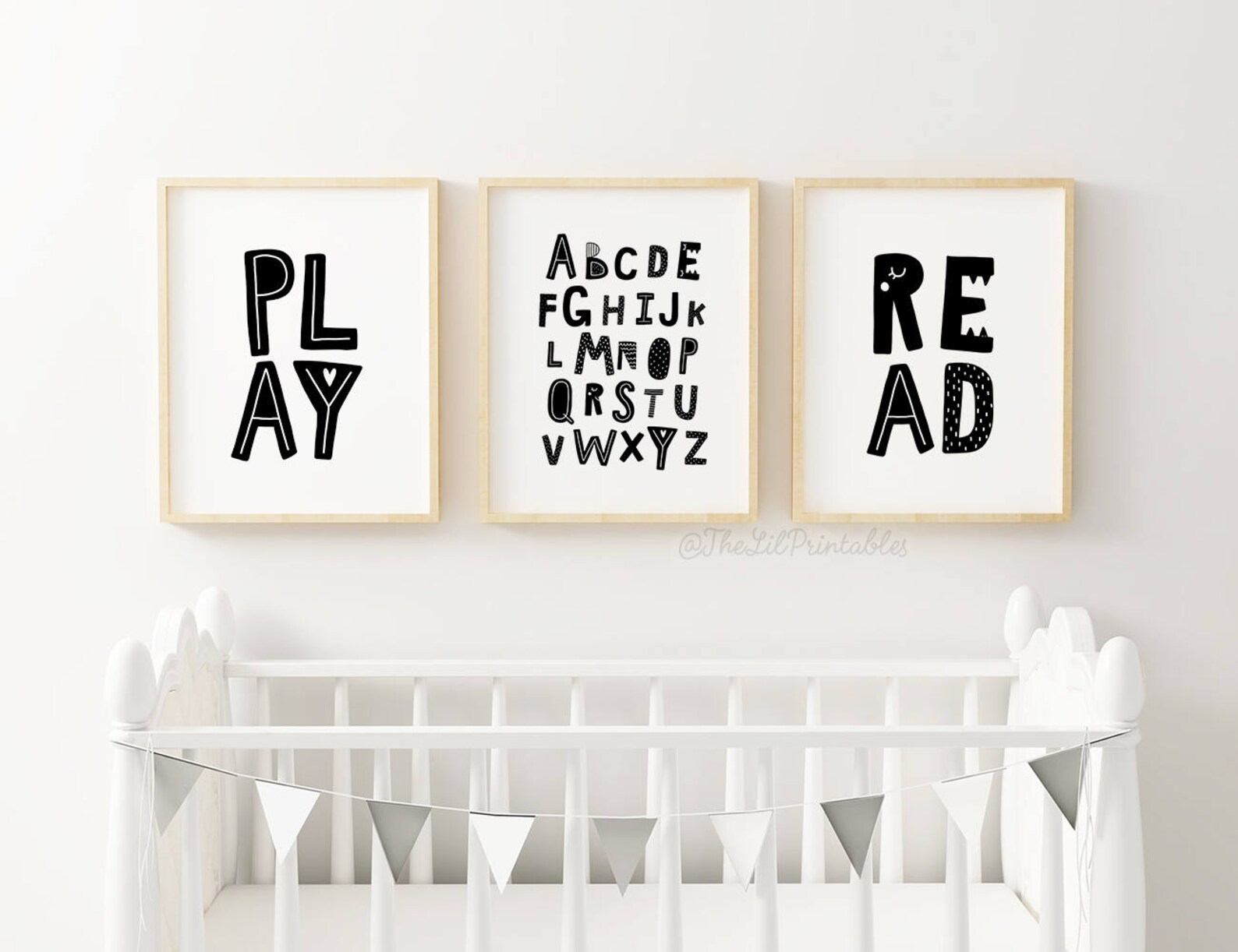 Alphabet Print Alphabet Kids Room Print Kids Room Decor - Etsy