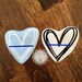 Thin Blue Line Heart Decal Back The Blue LEOW | Etsy