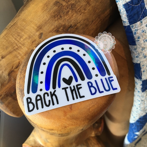 Back the Blue - Etsy