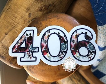 Montana Sticker Montana Decal Multiple Sizes Bumper Sticker Water ...