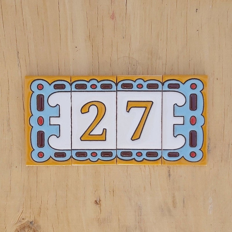 Tile House Numbers - Etsy