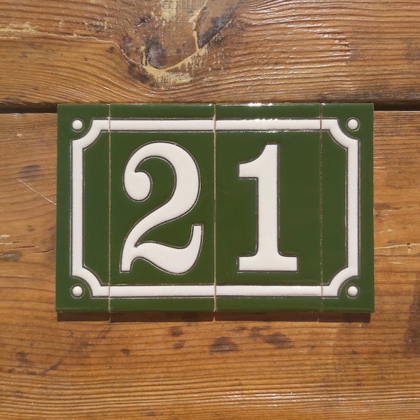 Ceramic Number - Etsy