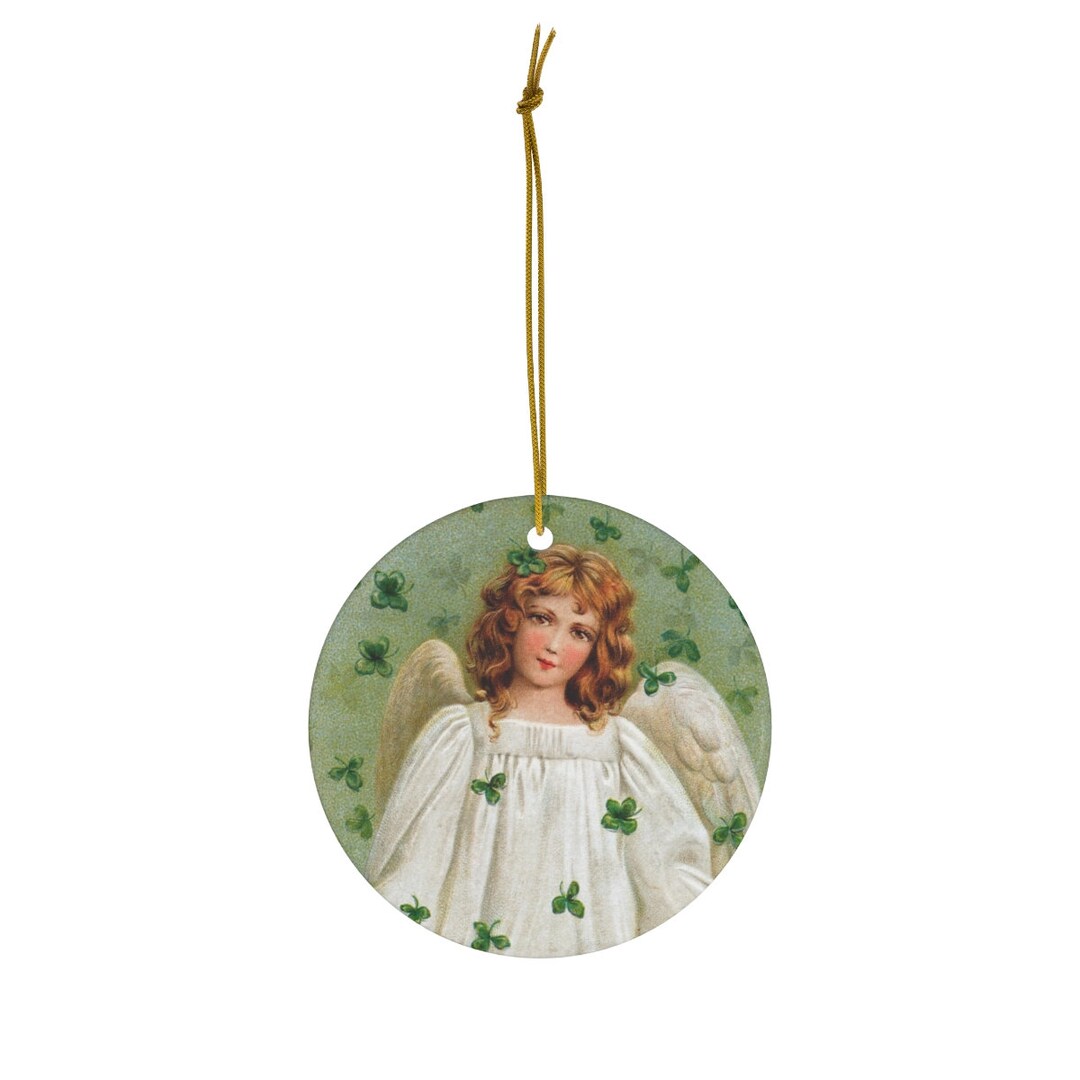 Irish Angel, Irish Angel Christmas Ornament, Irish Christmas Ornament ...