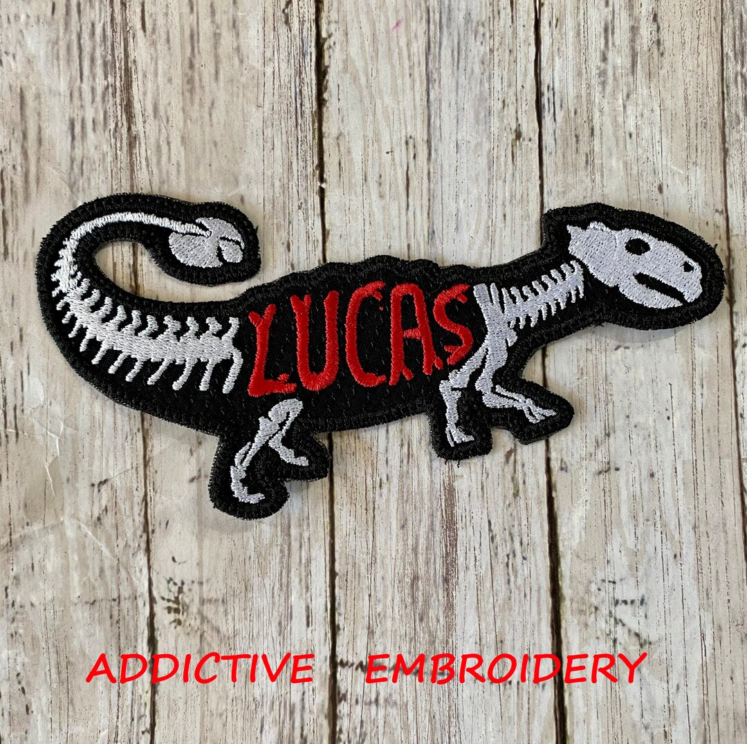 Iron on Patch Ankylosaurus Dinosaur Personalized Iron on Patch ...