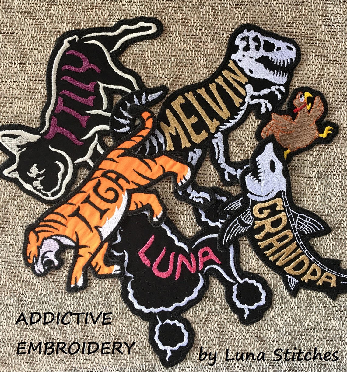 Football Iron on Patch College Embroidered Custom Applique - Etsy