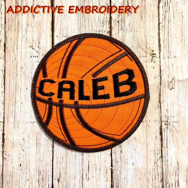 Basketball Patch - Etsy