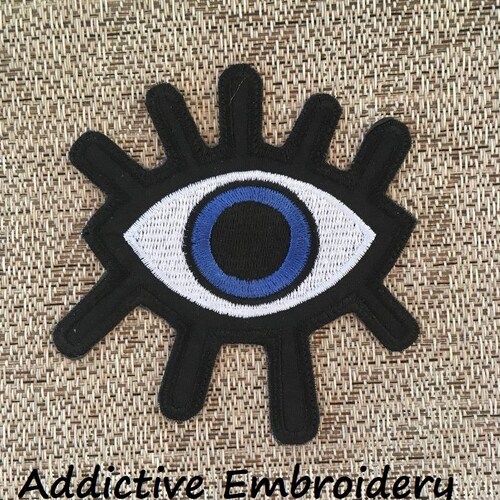 Evil Eye Patch - Etsy