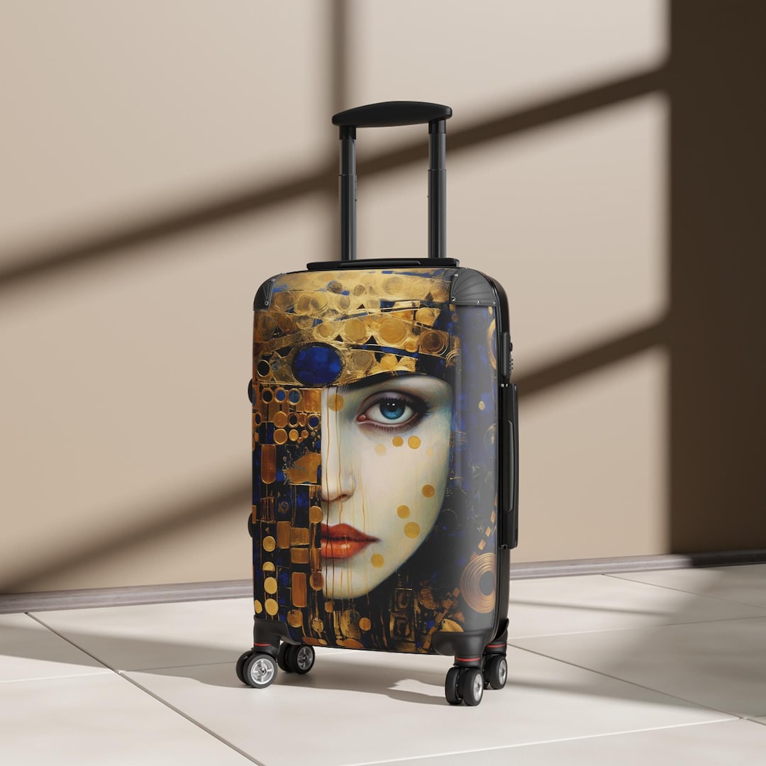 Gustave Klimt Art Suitcase: Limited Edition Designer Trolley - Etsy