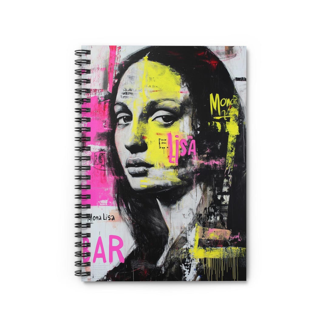Mona Lisa Graffiti Art Notebook: Urban Style Journal - Etsy
