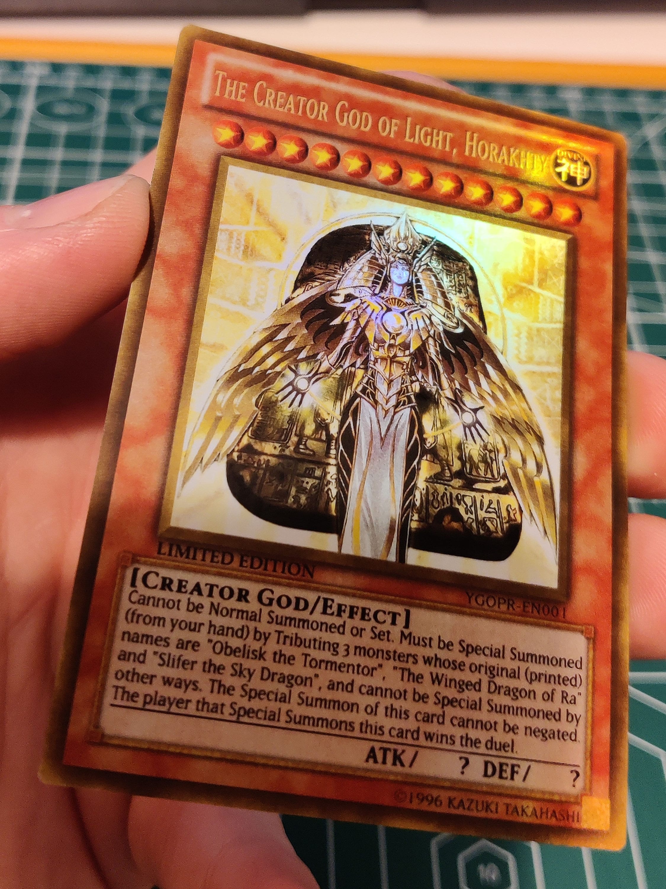 Yugioh The Creator God Of Light Horakhty Deck