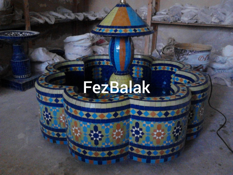 Mosaic Moroccan Garden Pathway Tiles Artistic Outdoor Walkway Tiles for ...