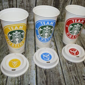 Pokemon GO Team Mystic, Team Instinct, Team Valor Cup - Genuine ...