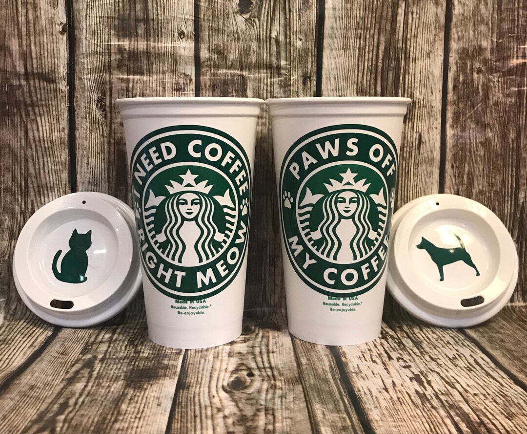 Starbucks Coffee in Cat and Dog Themed Gifts (genuine Reusable ...