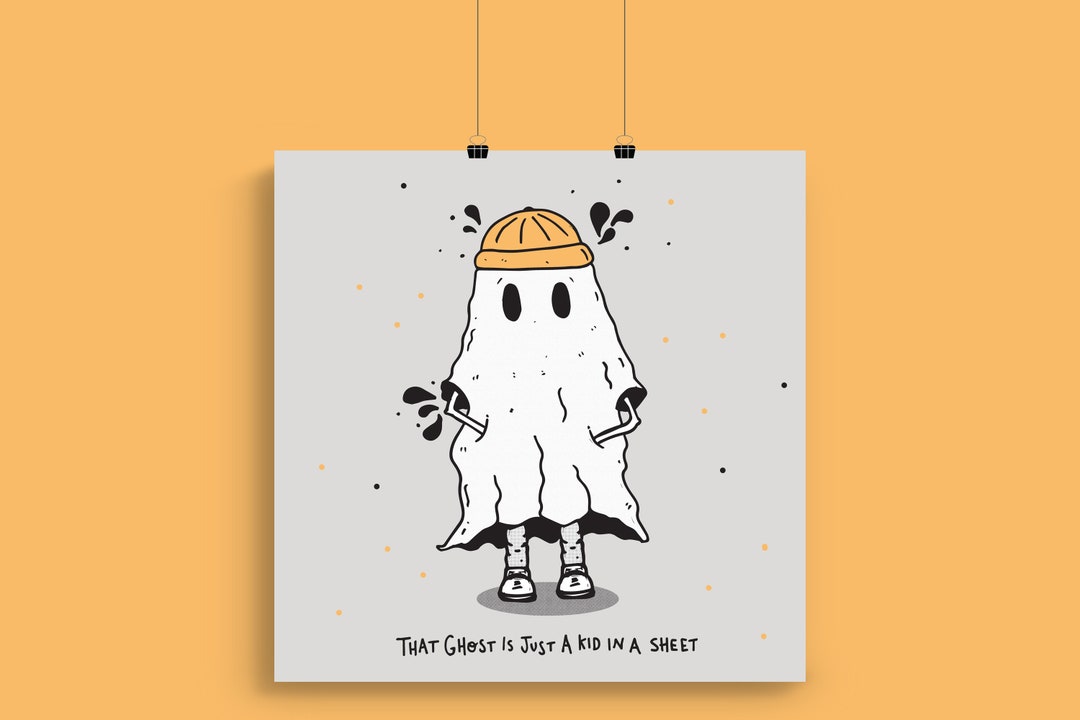 Phoebe Bridgers Inspired Ghost Art Print / Better Oblivion Community ...