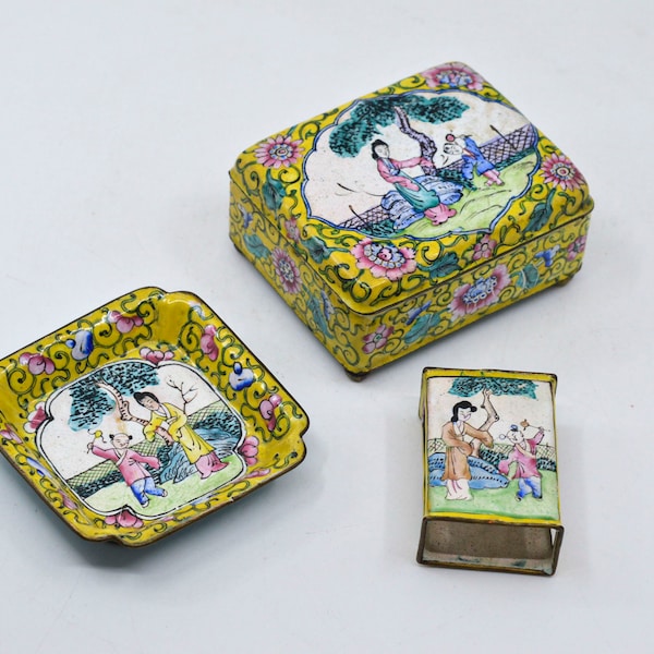 Chinese Enamel - Etsy