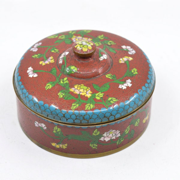 Cloisonne Box - Etsy