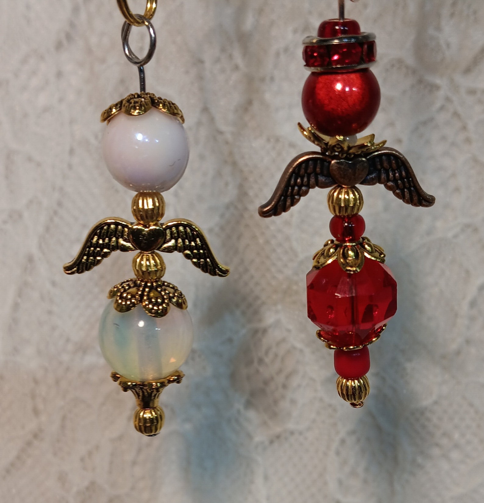 2 Amazing Angels for You!! Great Addition to Ur Zipper Pull or Purse ...