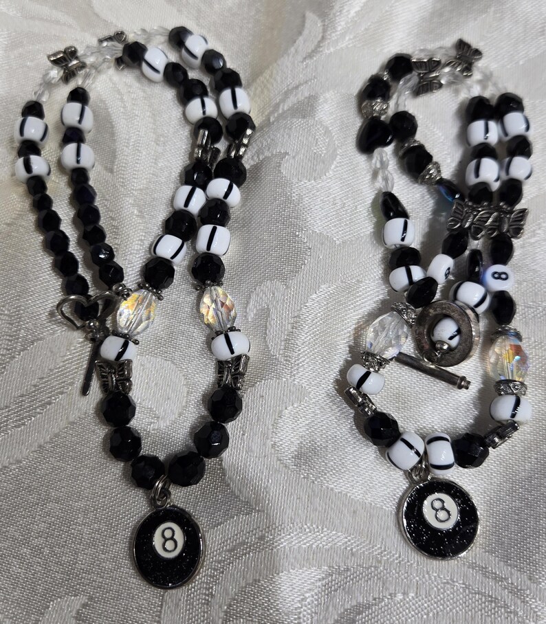 Attention Pool Players, Here's Your Necklace for Your Next Win. 8 Ball ...