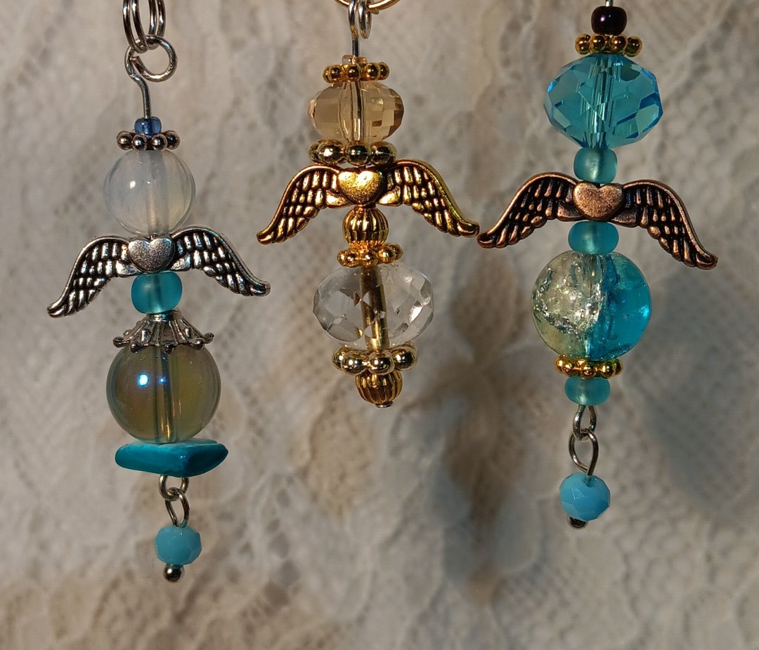 3 Amazing Angels for Your Family. Great Addition to Ur Zipper Pull or ...