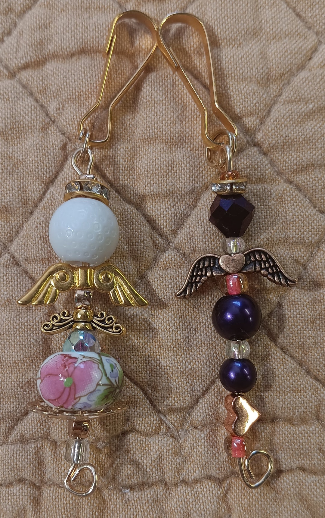 2 Amazing Angels for You, Need an Angel Hug Today? Beaded Angels Gifts ...