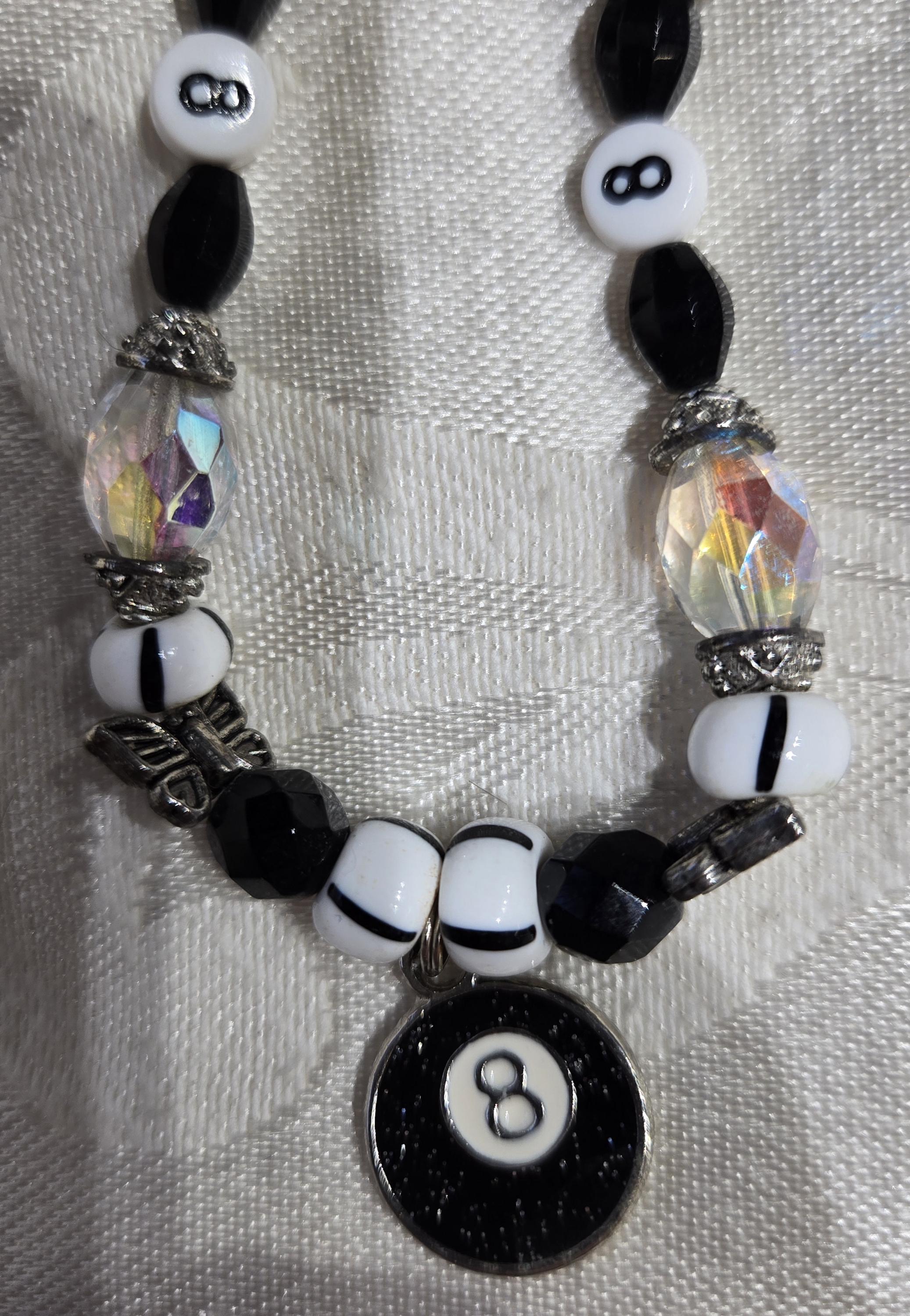 Attention Pool Players, Here's Your Necklace for Your Next Win. 8 Ball ...