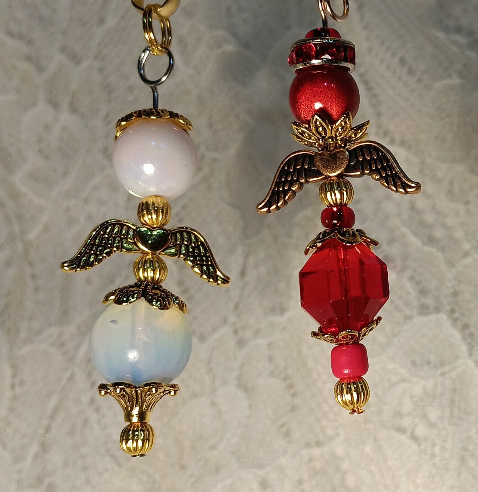 2 Amazing Angels for You!! Great Addition to Ur Zipper Pull or Purse ...