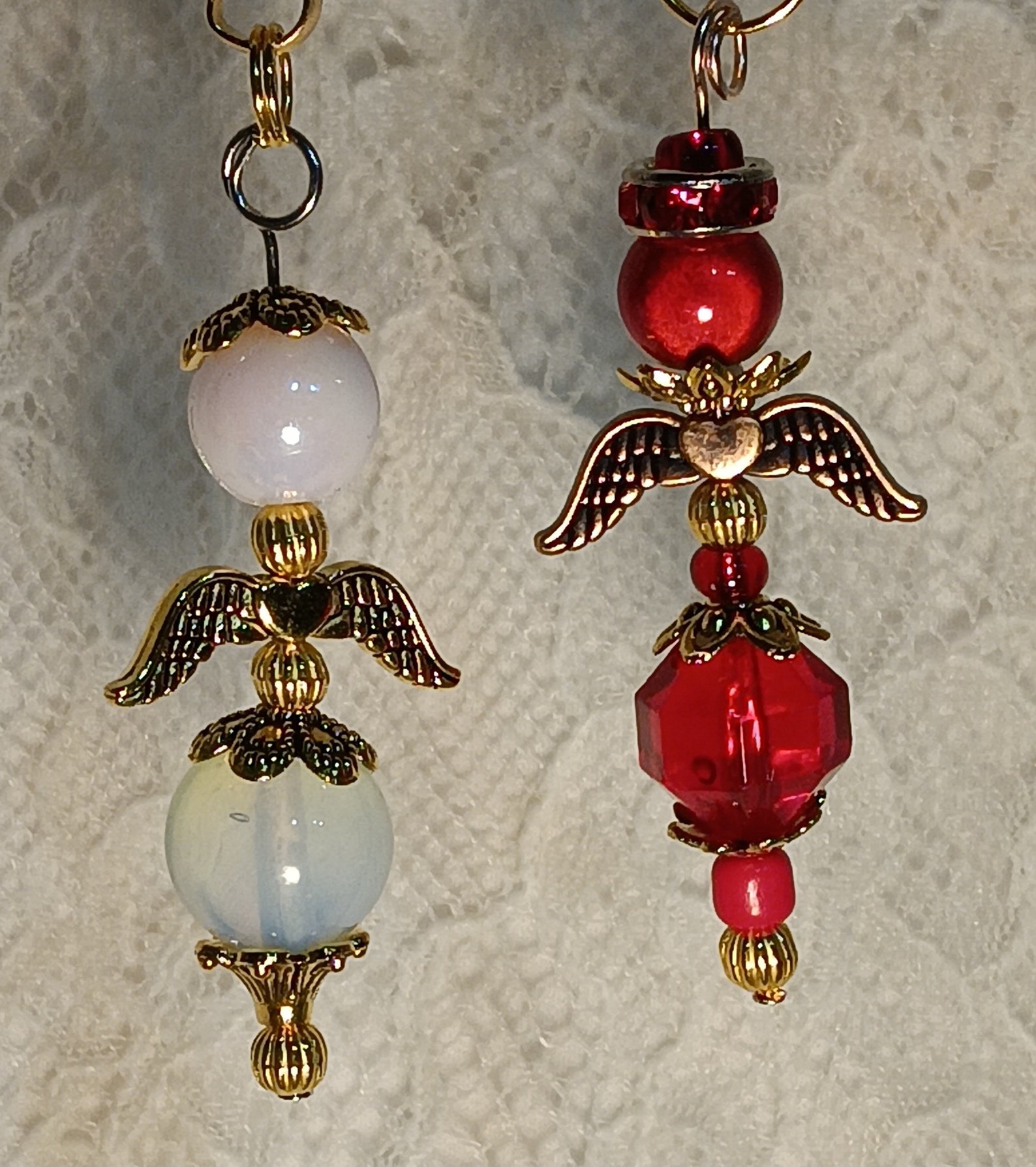 2 Amazing Angels for You!! Great Addition to Ur Zipper Pull or Purse ...