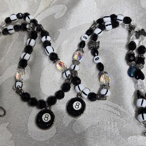 Attention Pool Players, Here's Your Necklace for Your Next Win. 8 Ball ...