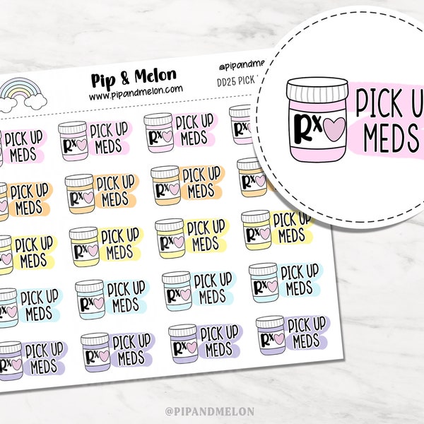 Medication Refill - Etsy