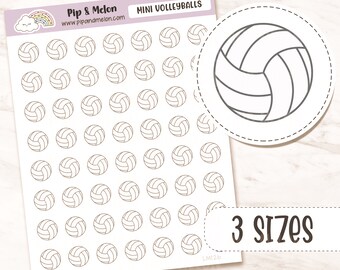 Cute Volleyball Stickers - Etsy