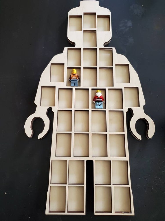 Machine Man L Building Block Compatible L Figure Display Case - Etsy