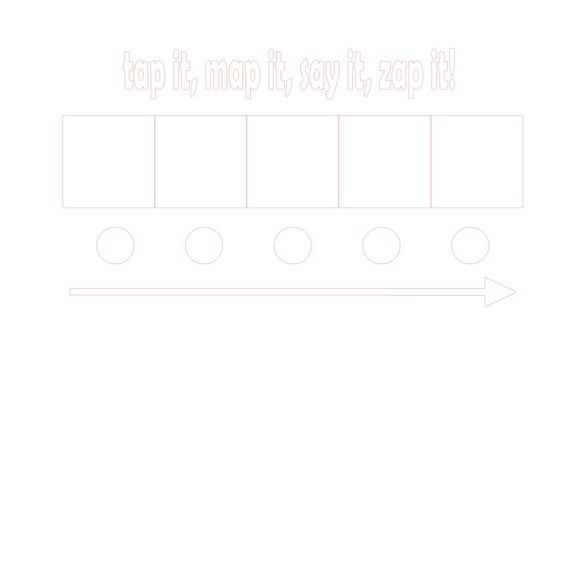 Svg File Teacher tap It Map It Say It Zap It - Etsy