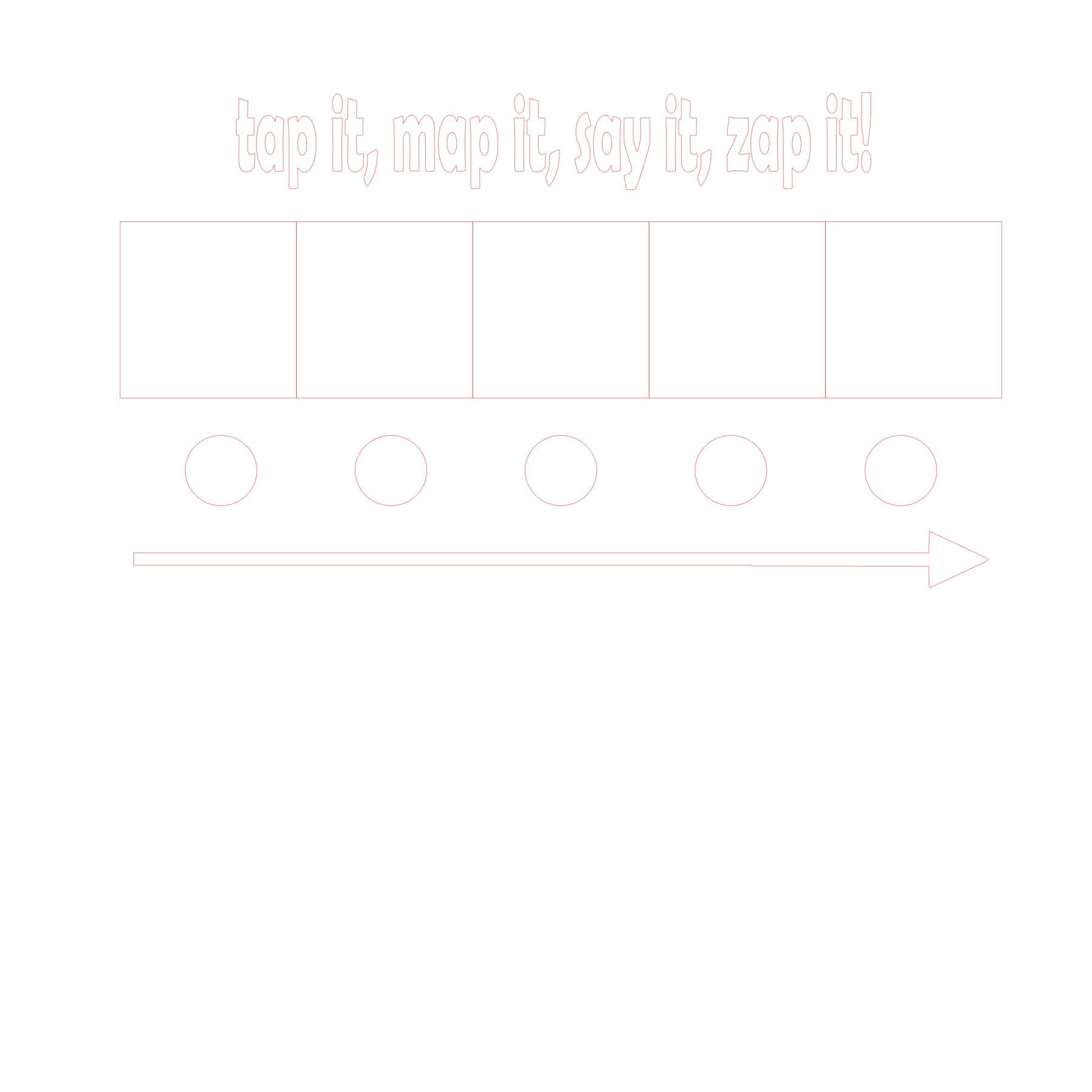 Svg-Datei Lehrer Tap it map it say it zap it - Etsy.de