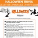 Halloween Riddles Printable Party Game, Halloween Trivia Game ...