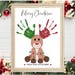 Christmas Gingerbread Man Handprint Art, Christmas Printable Handprint ...