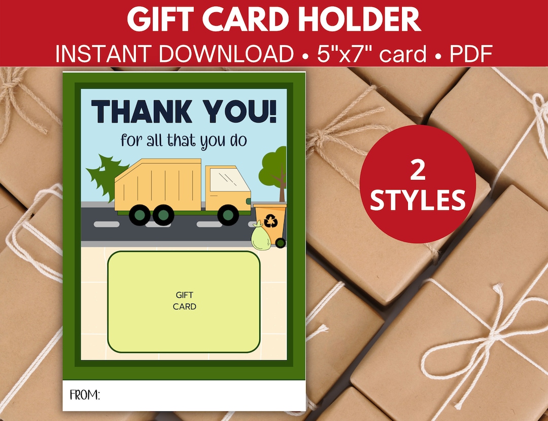 Christmas Gift for Trash Man, Trash Collector Appreciation, Trash Truck ...