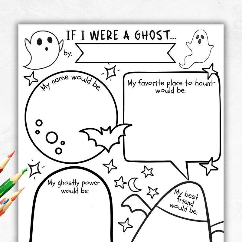 Ghost Writing for Kids - Etsy