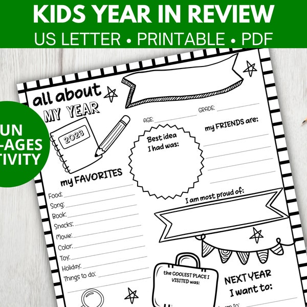 End of School Memory Book - Etsy