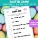 Easter Dice Game, Printable Easter Game for Kids of All Ages, Easter ...