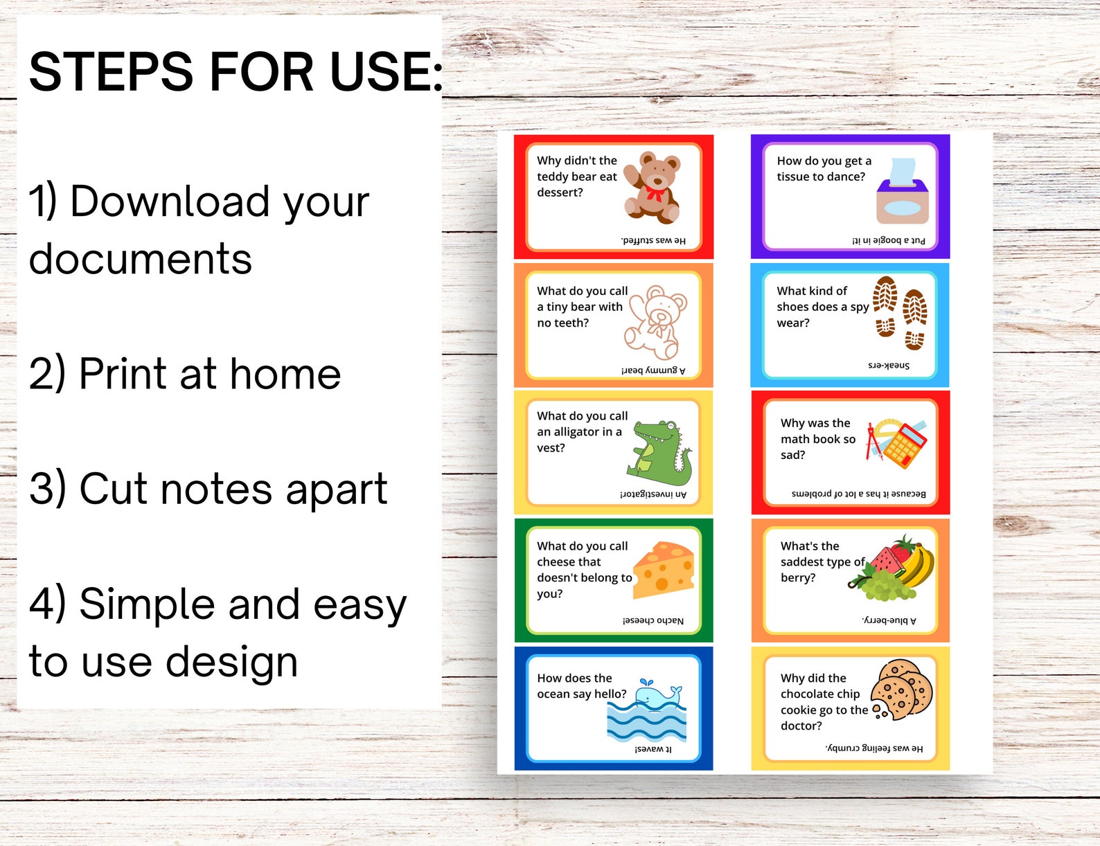 Lunchbox Jokes Printable for Kids, Kids Lunch Cards, Funny Lunch Box ...