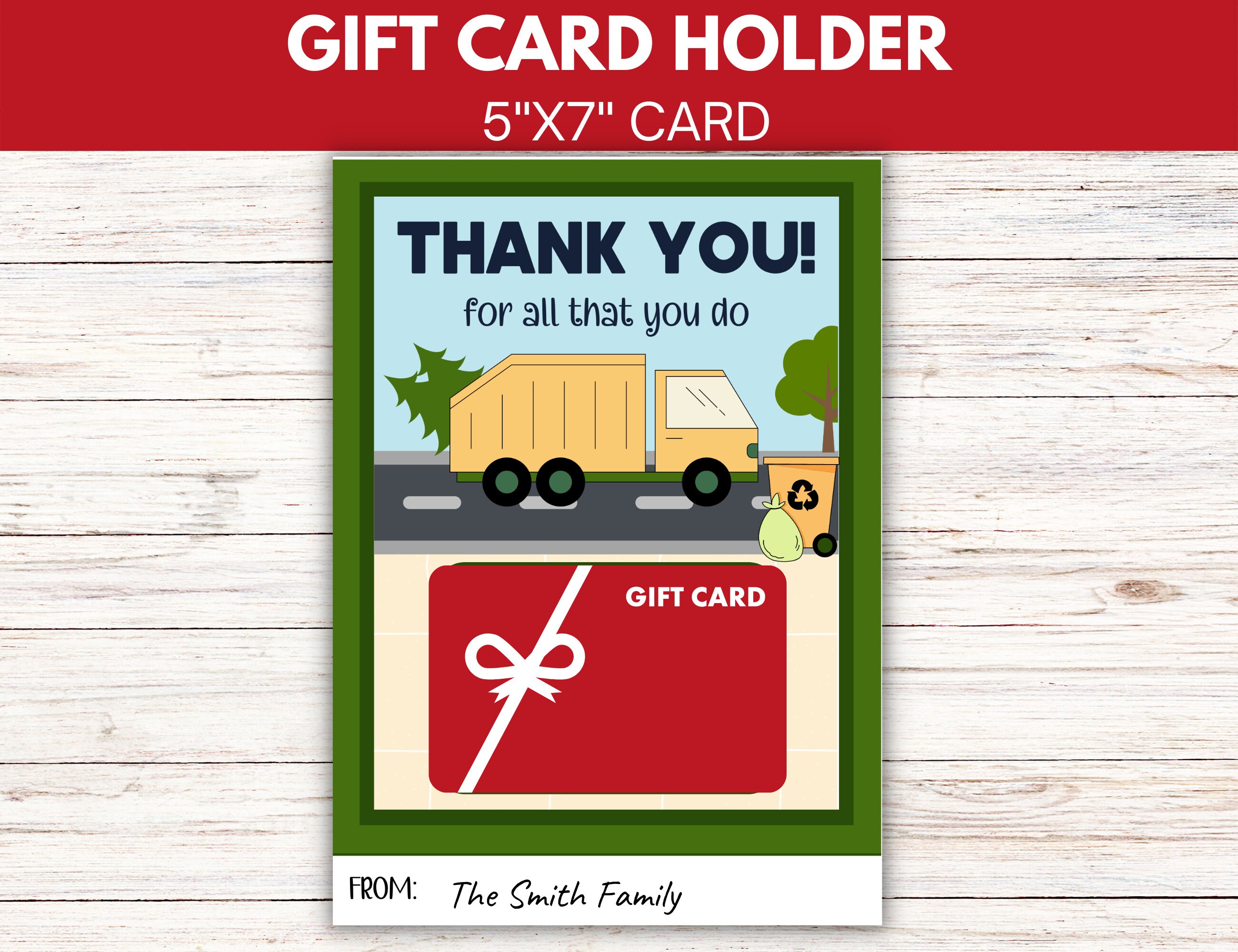 Christmas Gift for Trash Man, Trash Collector Appreciation, Trash Truck ...