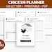 Printable Homestead Log for Raising Chickens, Backyard Chicken Planner ...